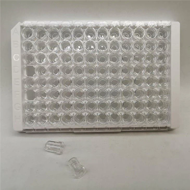Trung Quốc 96- tốt Tấm Microtiter có thể tháo rời màu trắng trong suốt ...